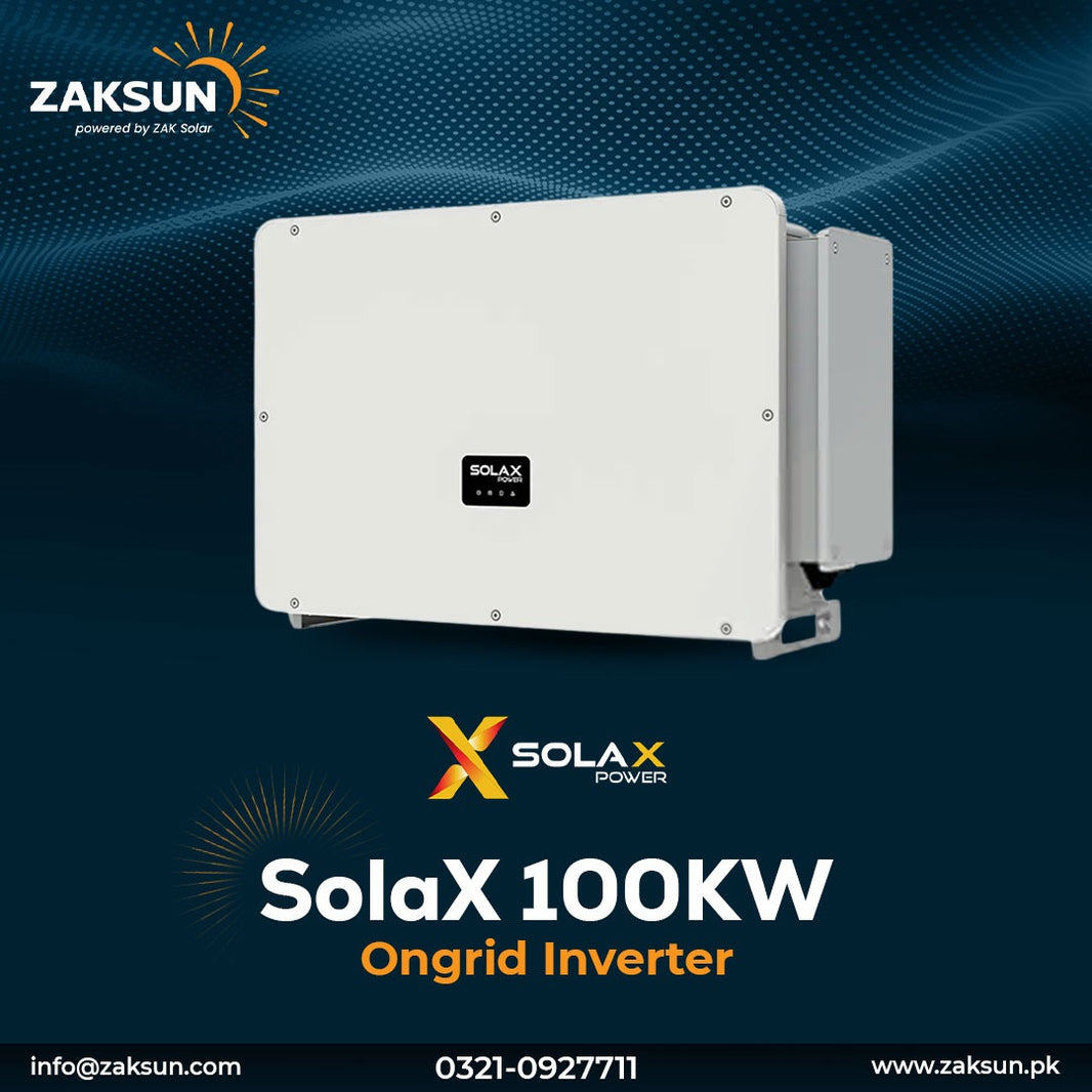 Solax Solar Inverter Price in Pakistan [ Latest ] - ZAKSUN