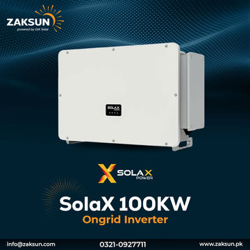 Solax Solar Inverter Price in Pakistan [ Latest ] - ZAKSUN