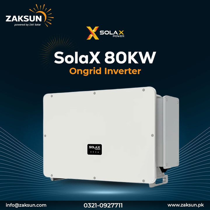 Solax Solar Inverter Price in Pakistan [ Latest ] - ZAKSUN